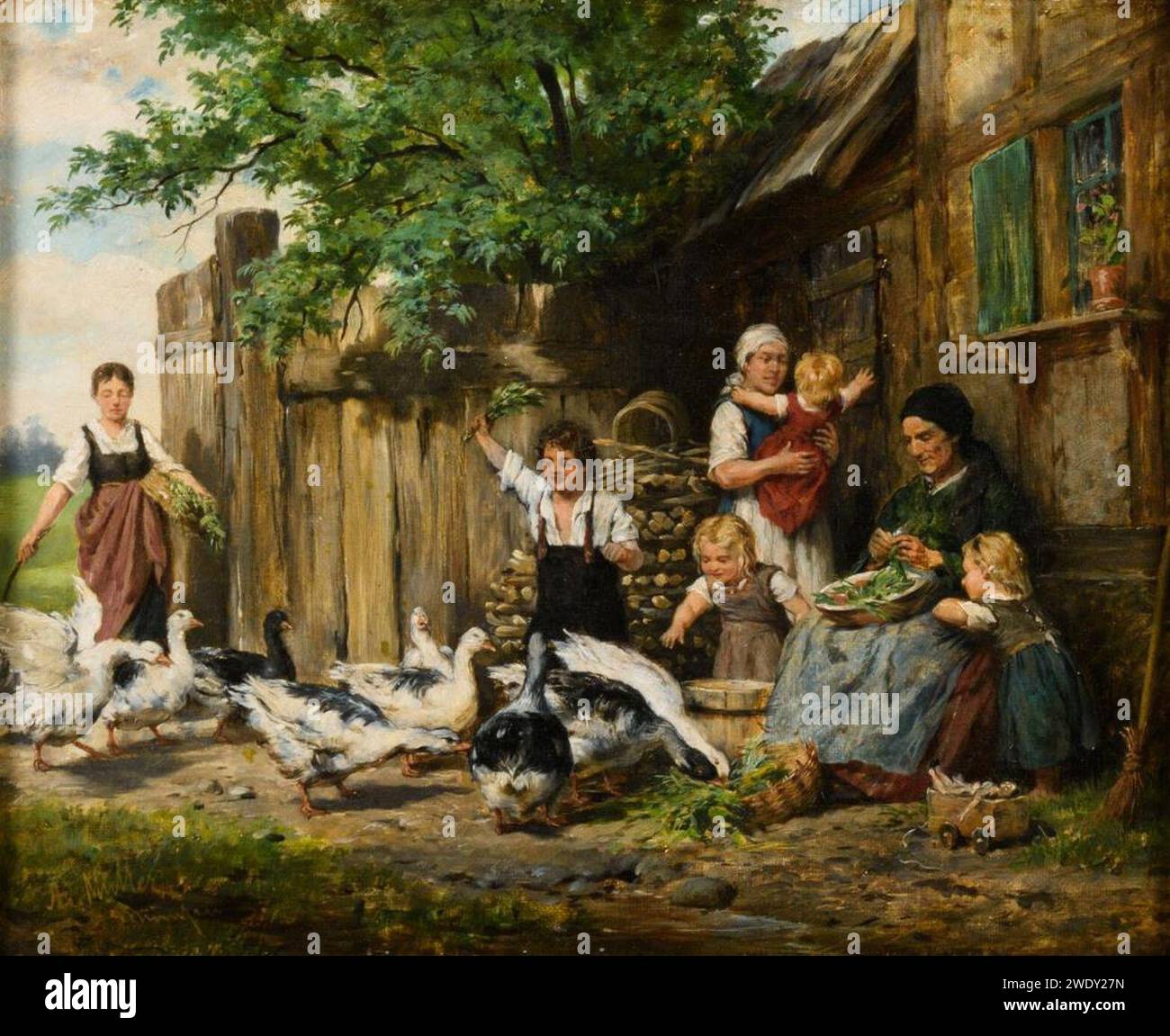 Bauernfamilie hi-res stock photography and images - Alamy