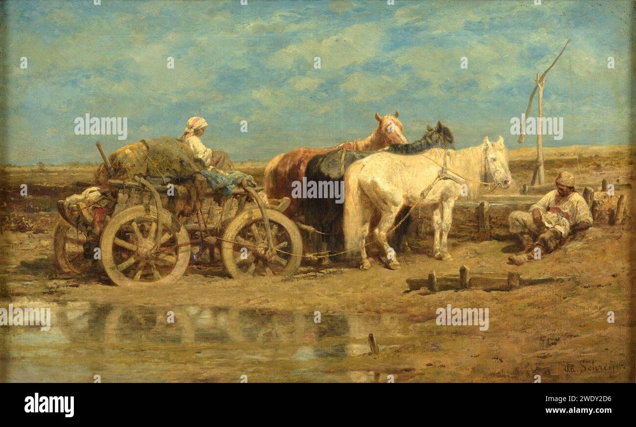 Rast am ziehbrunnen hi-res stock photography and images - Alamy