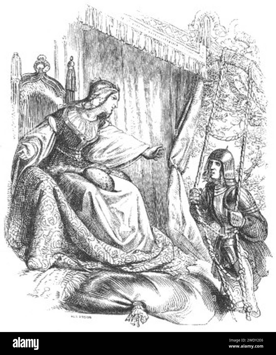 Adolf Schrödter - Die Bücher der Chronika der drei Schwestern 8 Stock ...