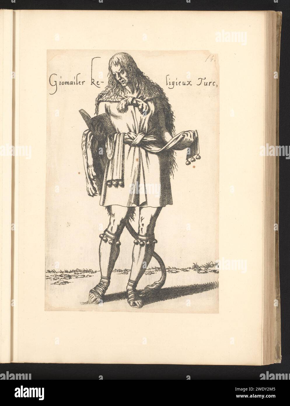 Turkish spiritual of the Order of the Giomailers, Léon Davent, After ...