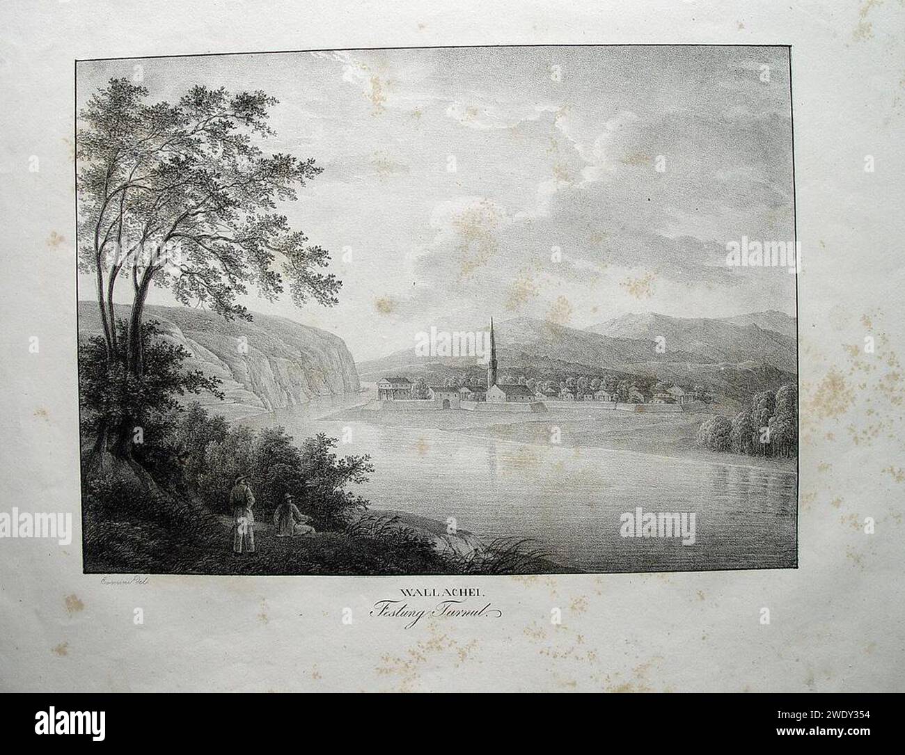 Adolph Friedrich Kunike- Festung Turnul Stock Photo - Alamy