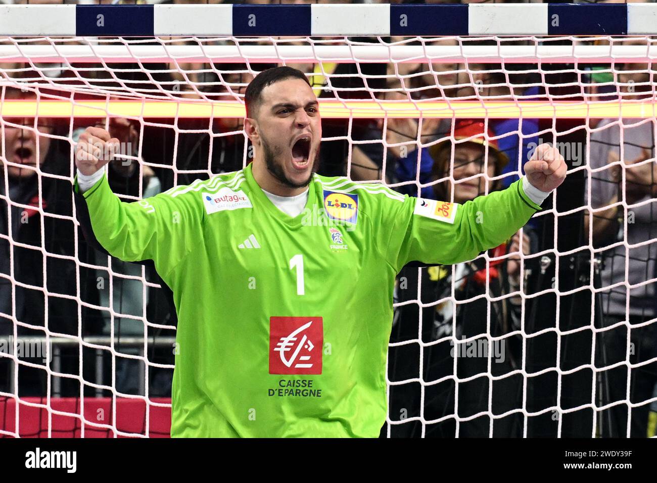 Cologne, Germany. 22nd Jan, 2024. Handball: European Championship ...