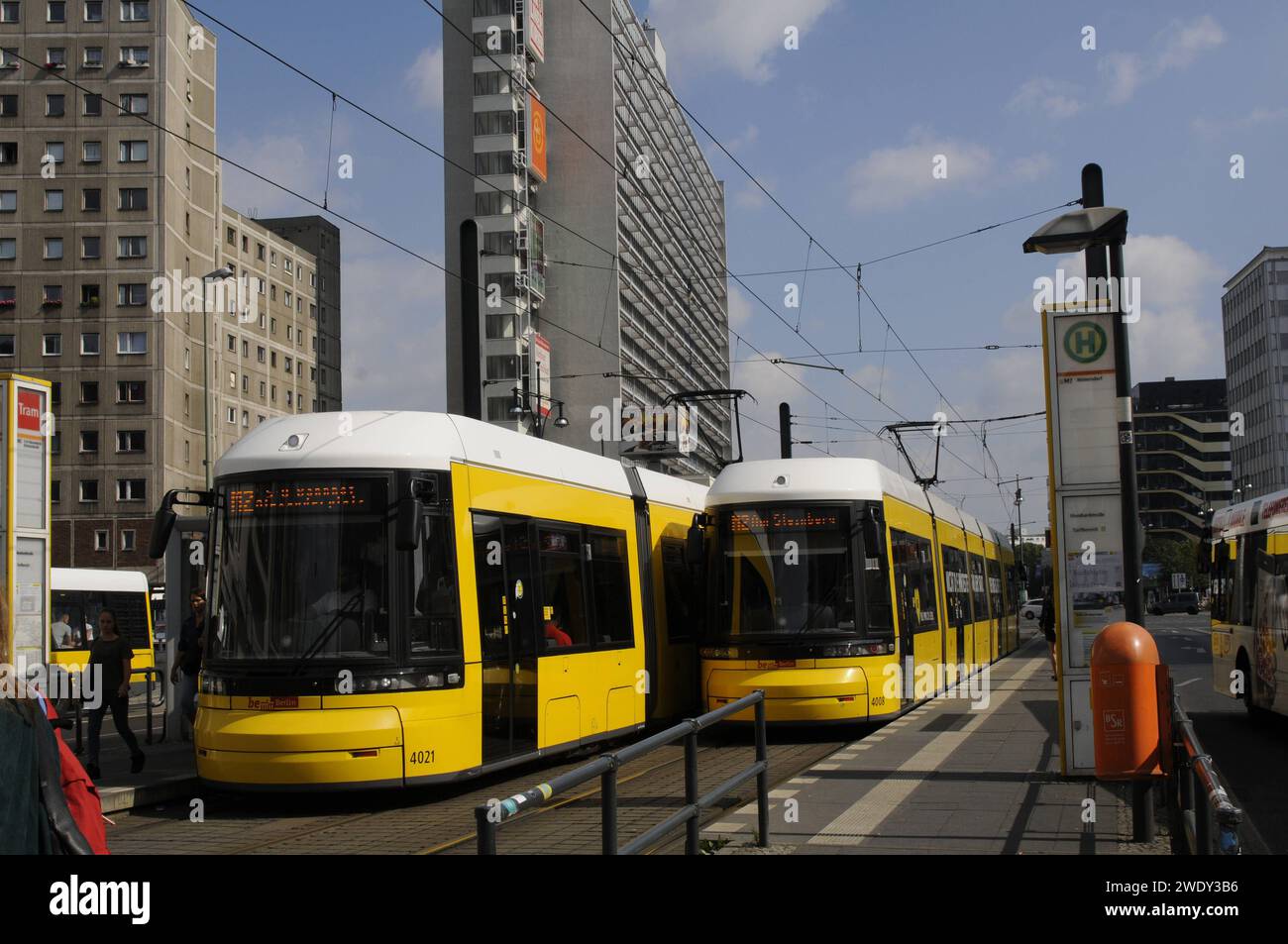 Berlin - Germany 13 August 2016- Tram and other transportation / Photo ...