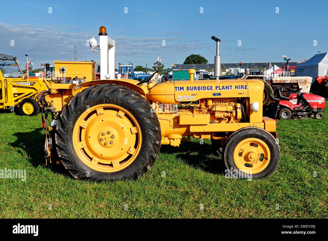 Frome, Somerset, UK - September 23 2023: A Vintage 1960 Fordson Major ...