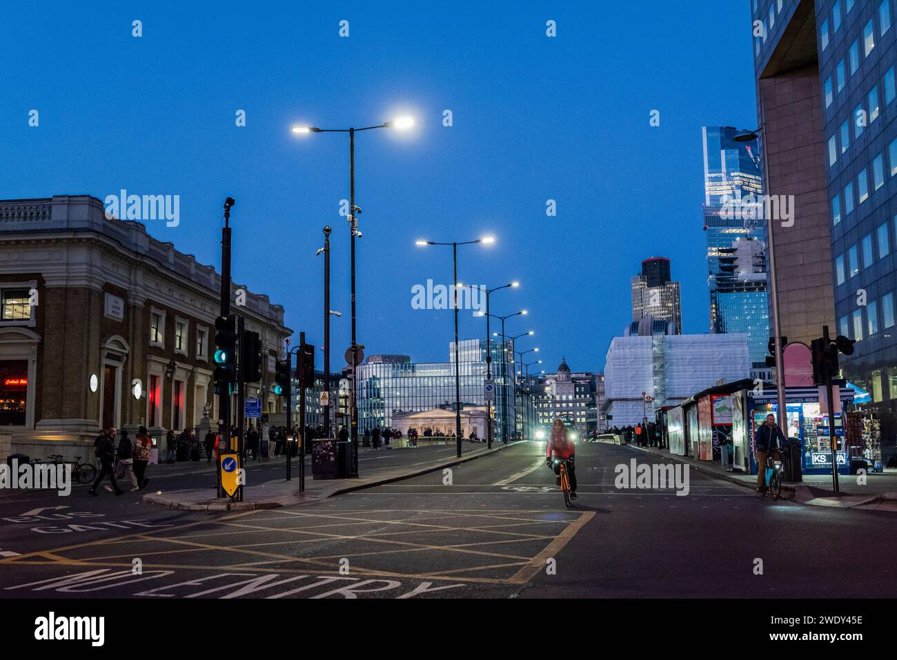 London Bridge at night, London, England, UK Stock Photo - Alamy