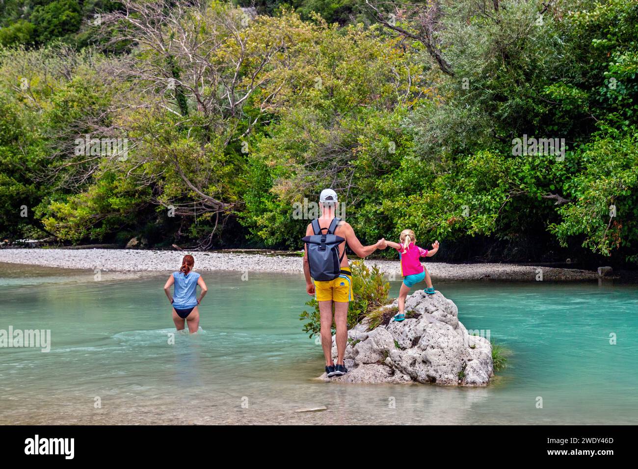 Greece epiros acheron springs gorge hi-res stock photography and images ...