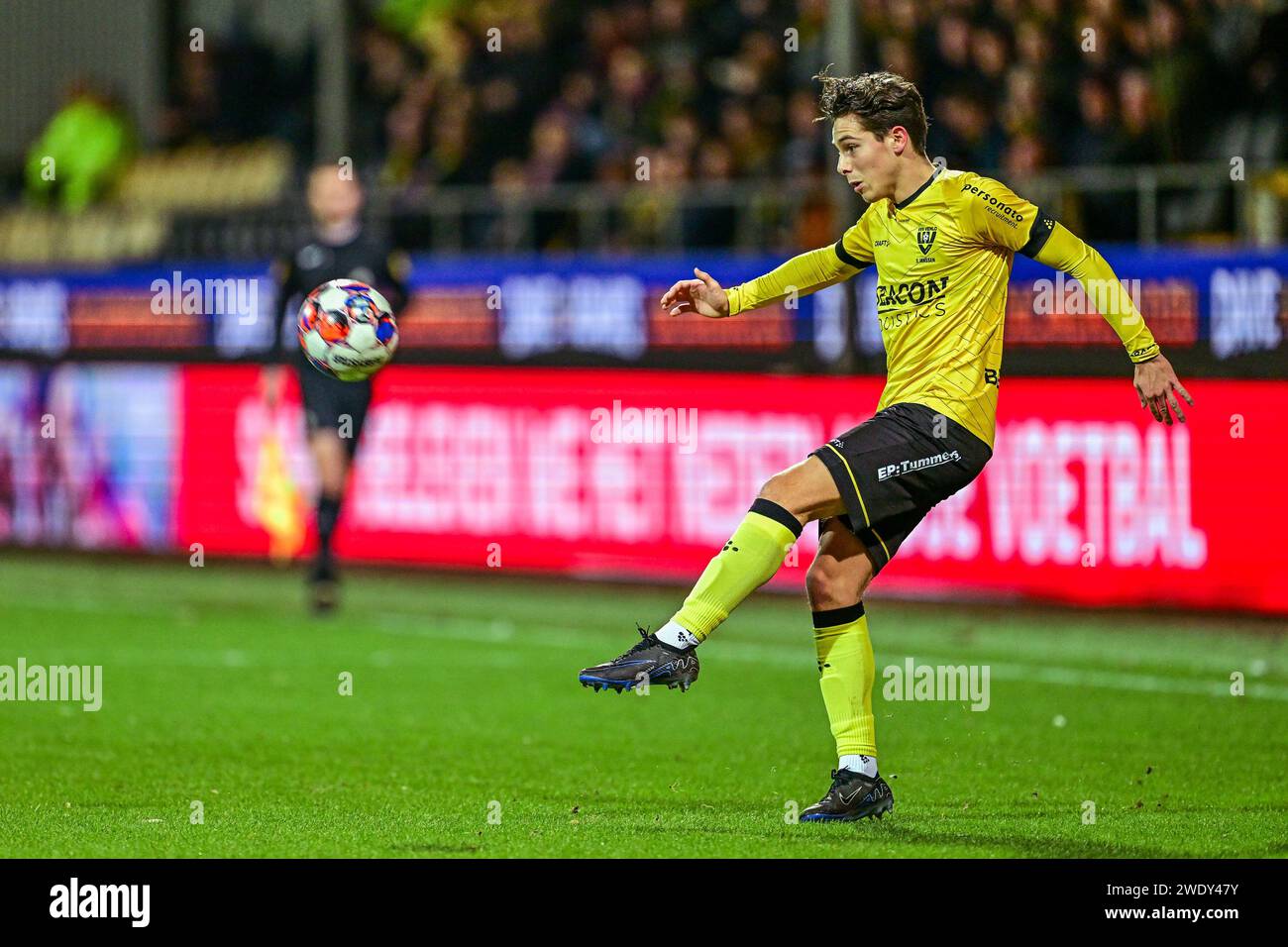 Venlo, Netherlands. 22nd Jan, 2024. VENLO, 22-01-2024, Covebo Stadion ...