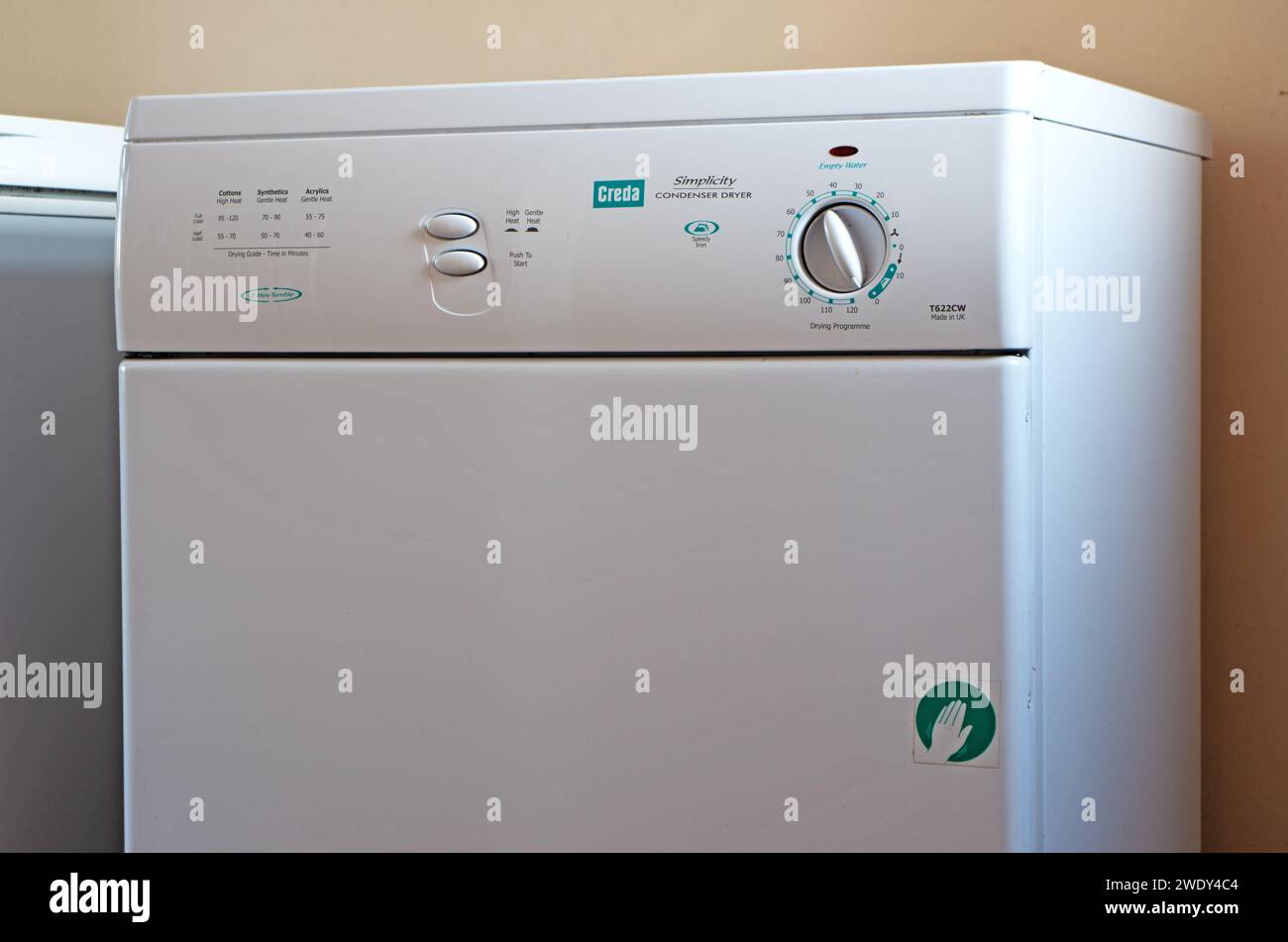 Creda Simplicity Condenser Tumble Dryer Stock Photo - Alamy