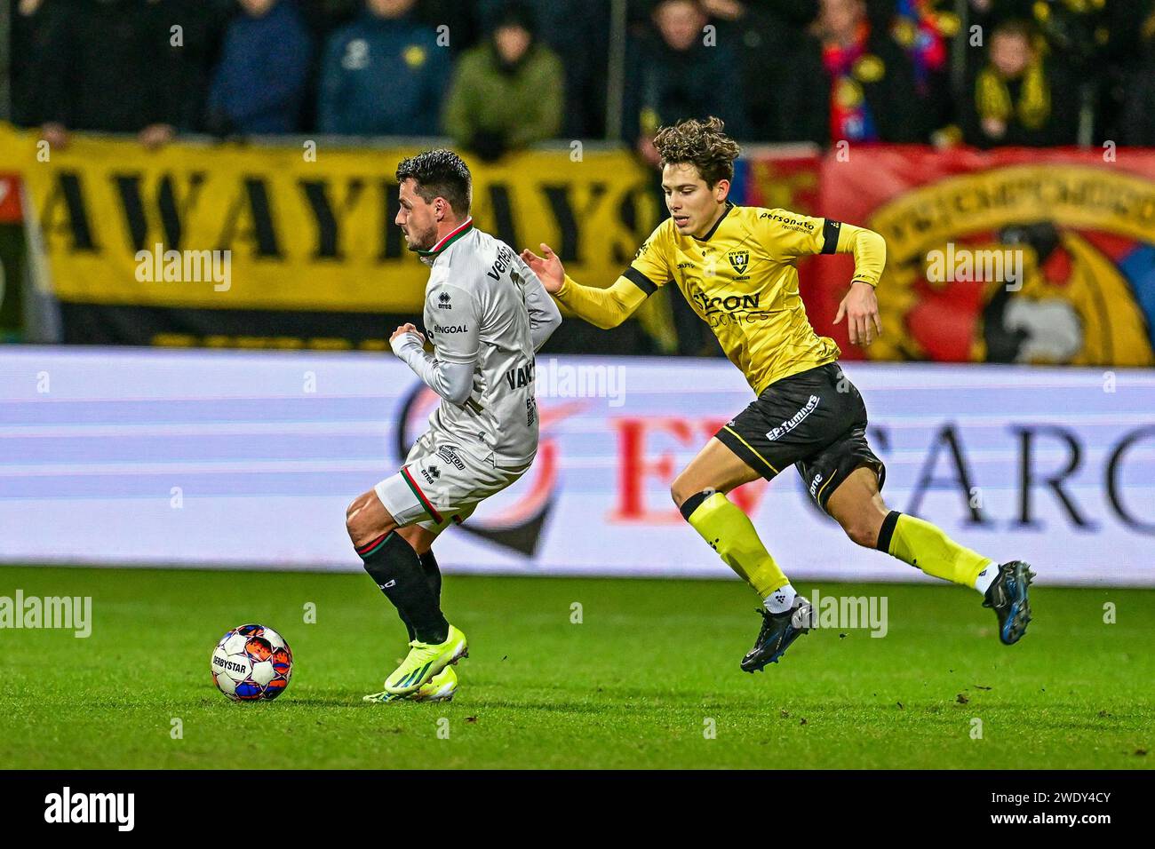 Venlo, Netherlands. 22nd Jan, 2024. VENLO, 22-01-2024, Covebo Stadion ...