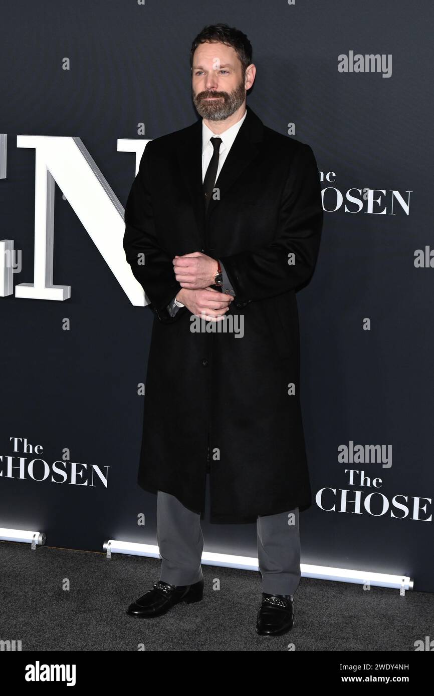 London, UK. 22nd Jan, 2024. Ryan Swanson is a Film writer attends the ...