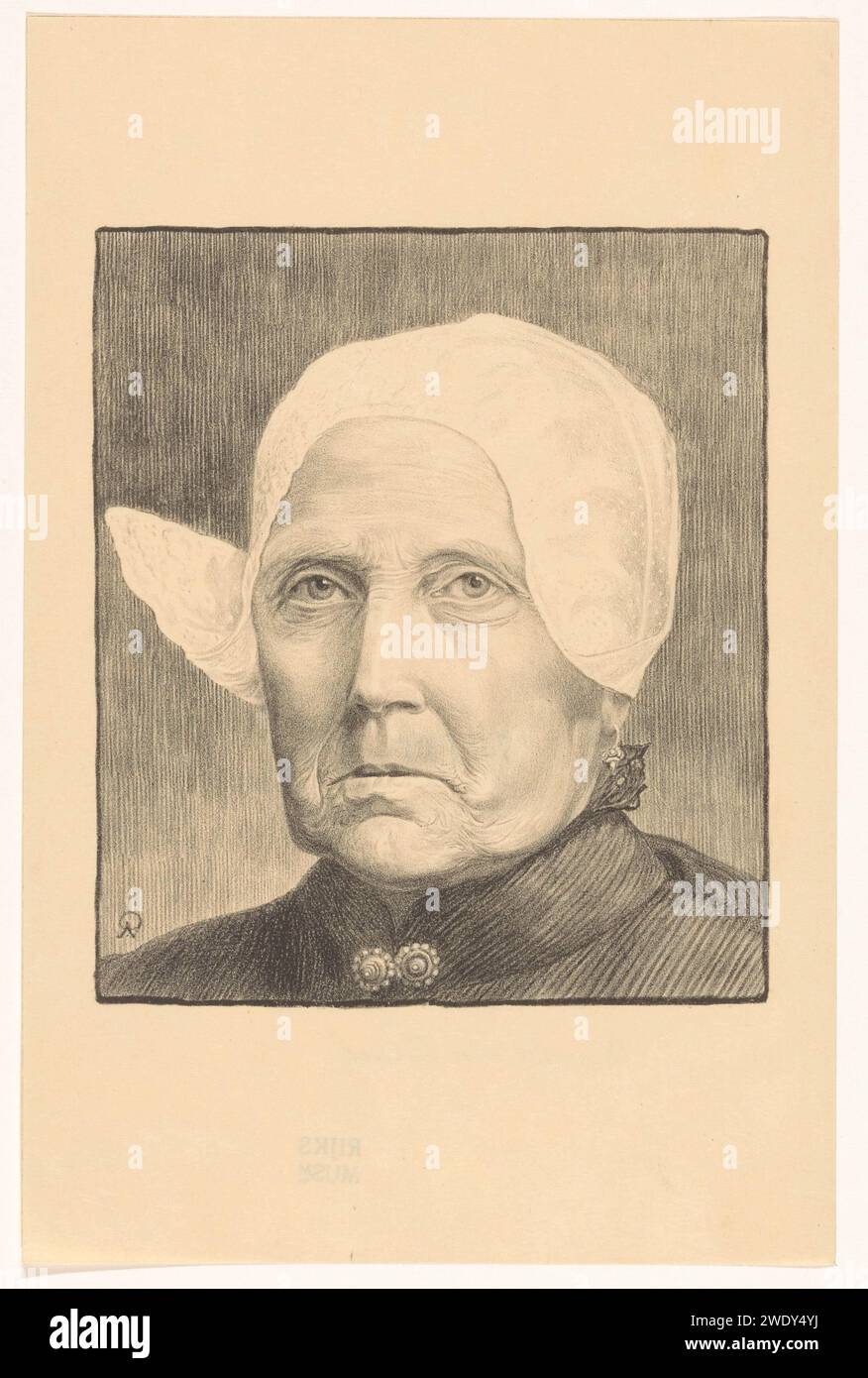 Portrait of an unknown woman, Arnold van Roessel, 1893 - 1939 print The ...