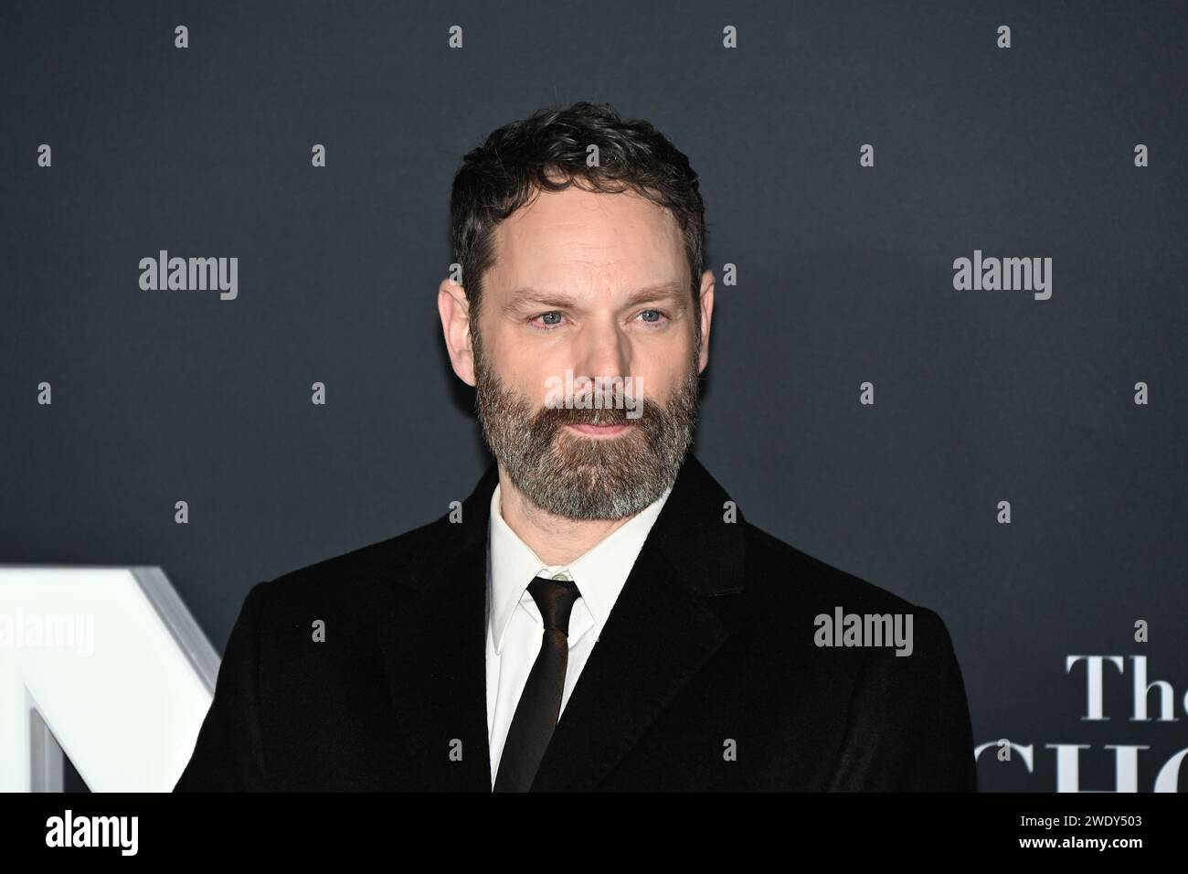 London, UK. 22nd Jan, 2024. Ryan Swanson is a Film writer attends the ...