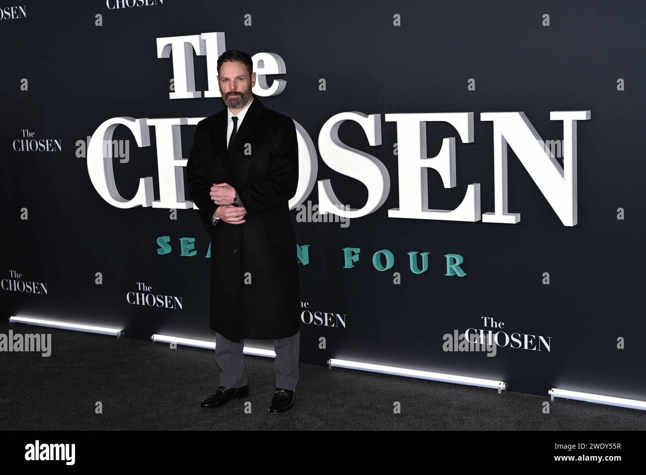 London, UK. 22nd Jan, 2024. Ryan Swanson is a Film writer attends the ...