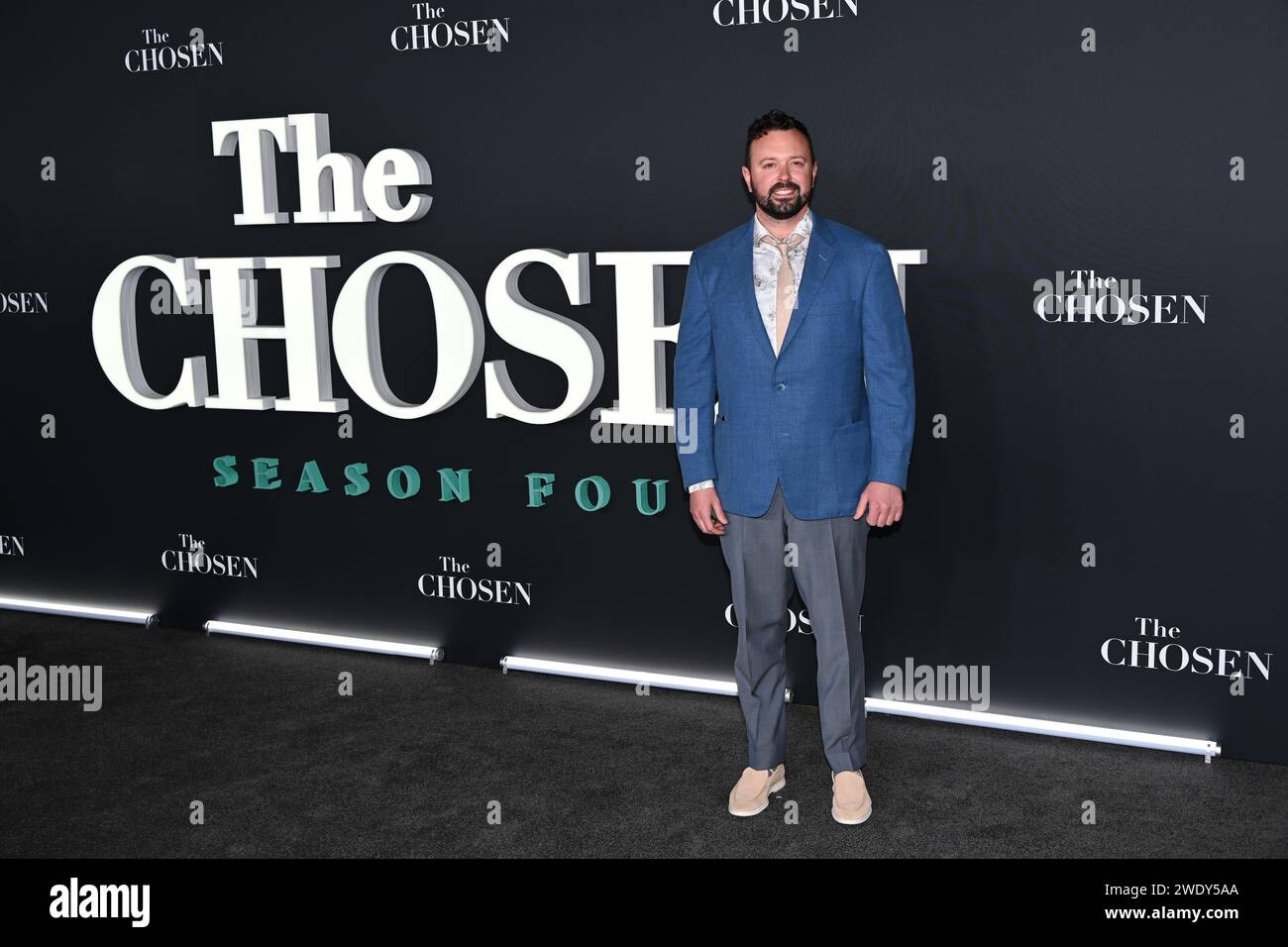 London, UK. 22nd Jan, 2024. Tyler Thompson is a Film producer attends ...