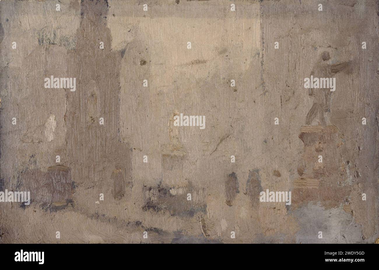 Adolphe Valette Study for Albert Square Stock Photo - Alamy