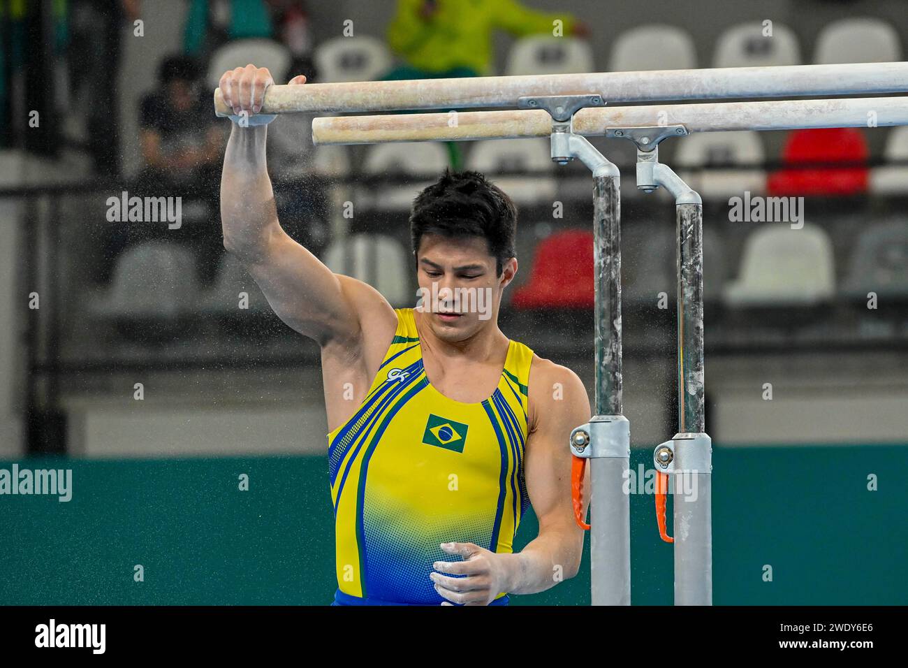 Santiago, Chile, October 23, 2023, Arthur Mariano (BRA) during ...