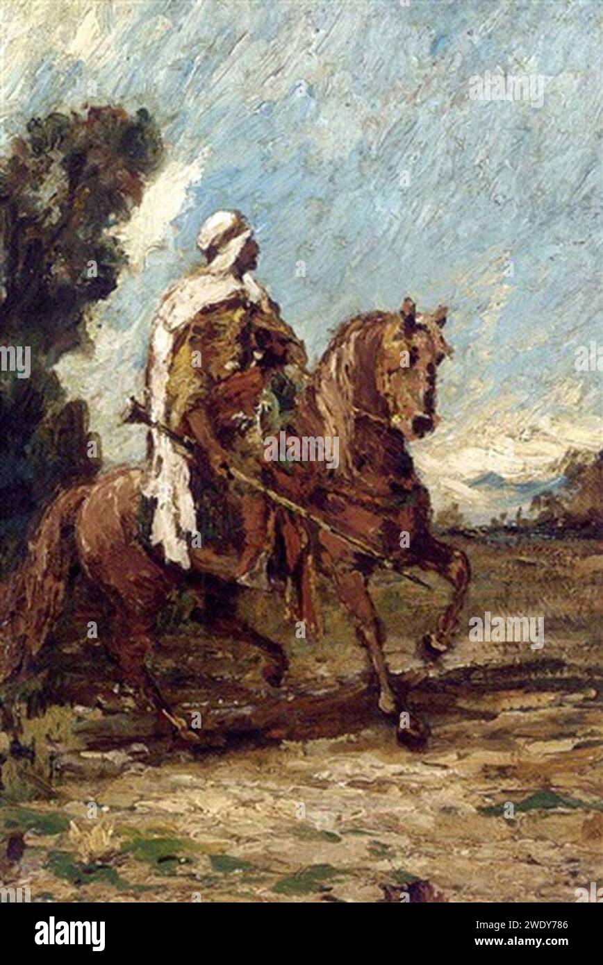 Cavalier arabe hi-res stock photography and images - Alamy