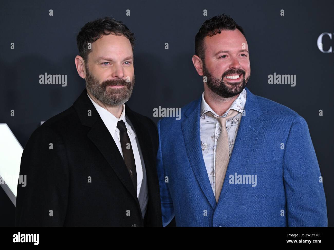 London, UK. January 22nd, 2024. Ryan Swanson and Tyler Thompson ...