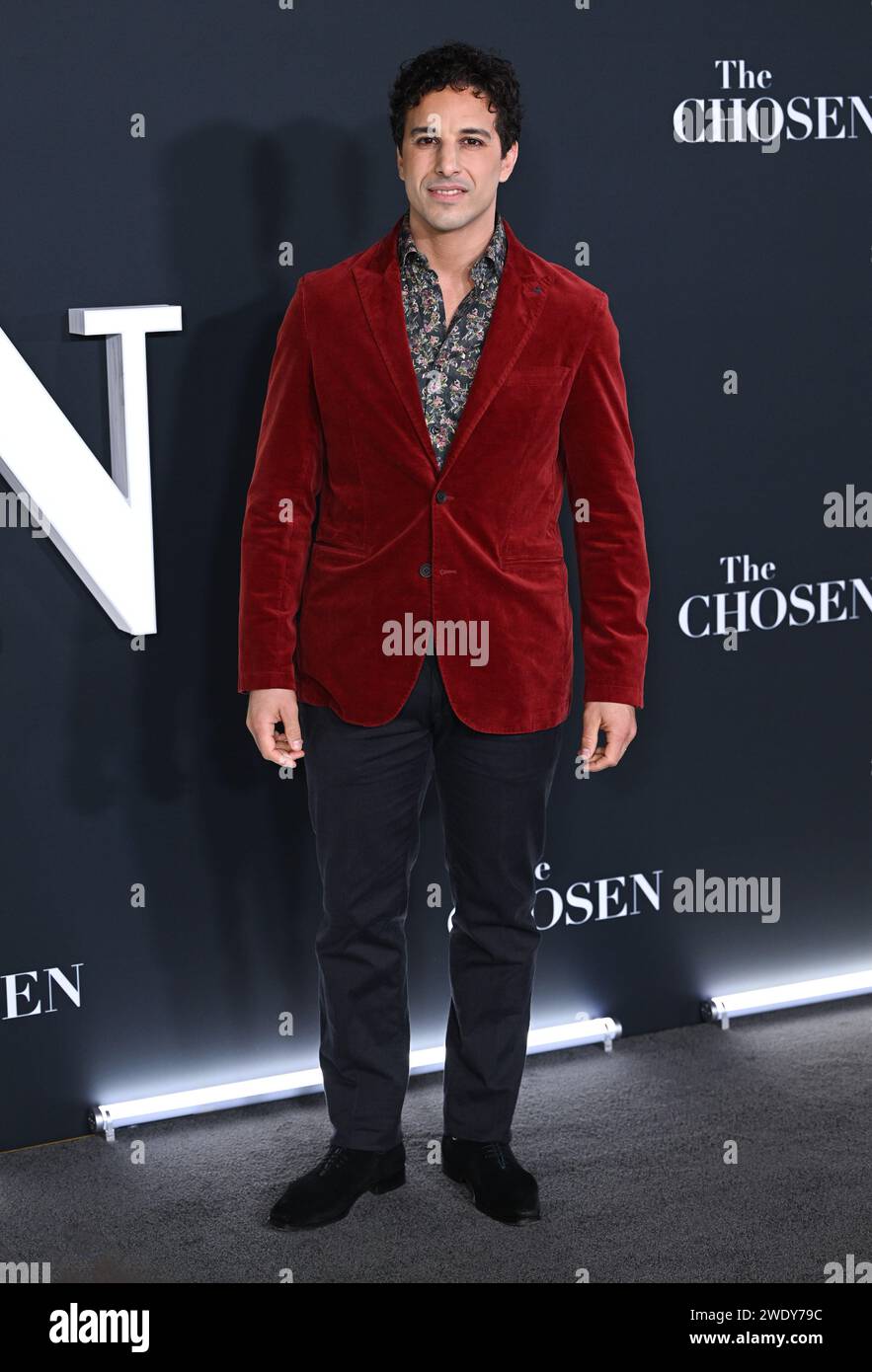 London, UK. January 22nd, 2024. Alaa Safi arriving at The Chosen Season ...