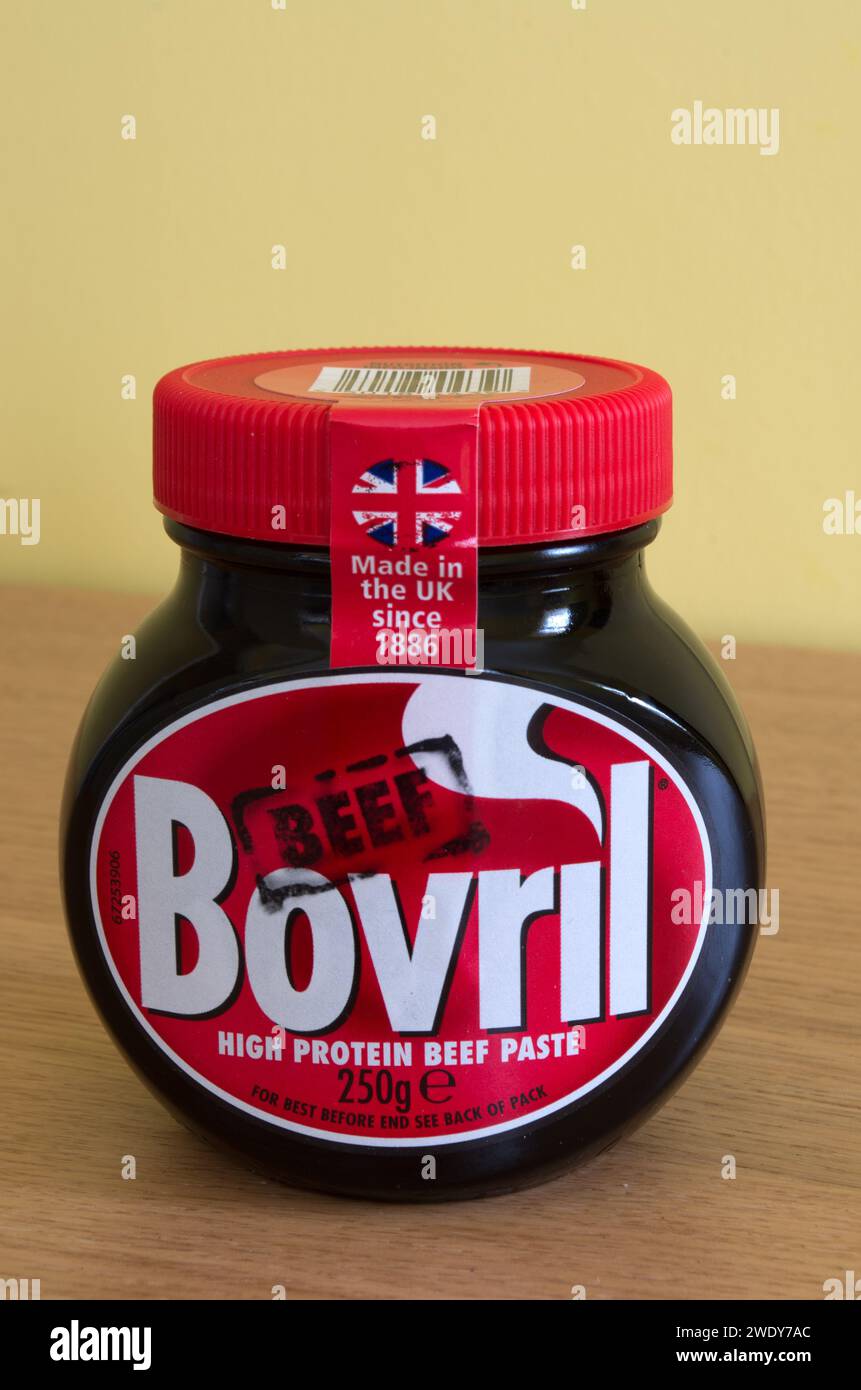 Bovril logo hi-res stock photography and images - Alamy