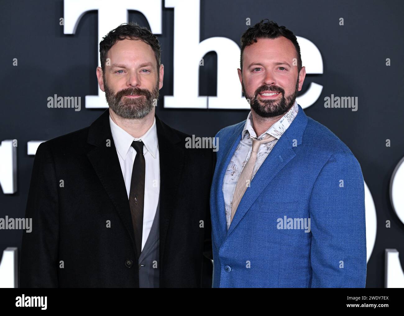 London, UK. January 22nd, 2024. Ryan Swanson and Tyler Thompson ...