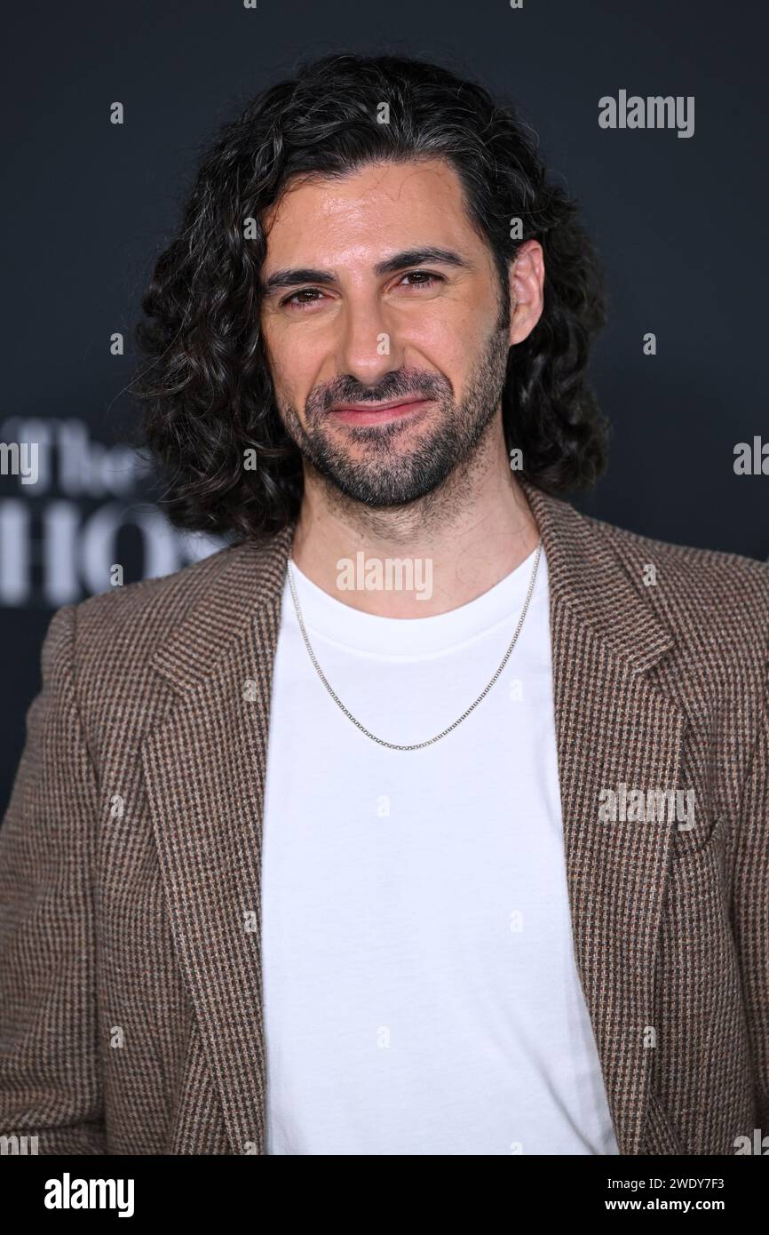 London, UK. January 22nd, 2024. Noah James arriving at The Chosen Season 4 Global Premiere ...