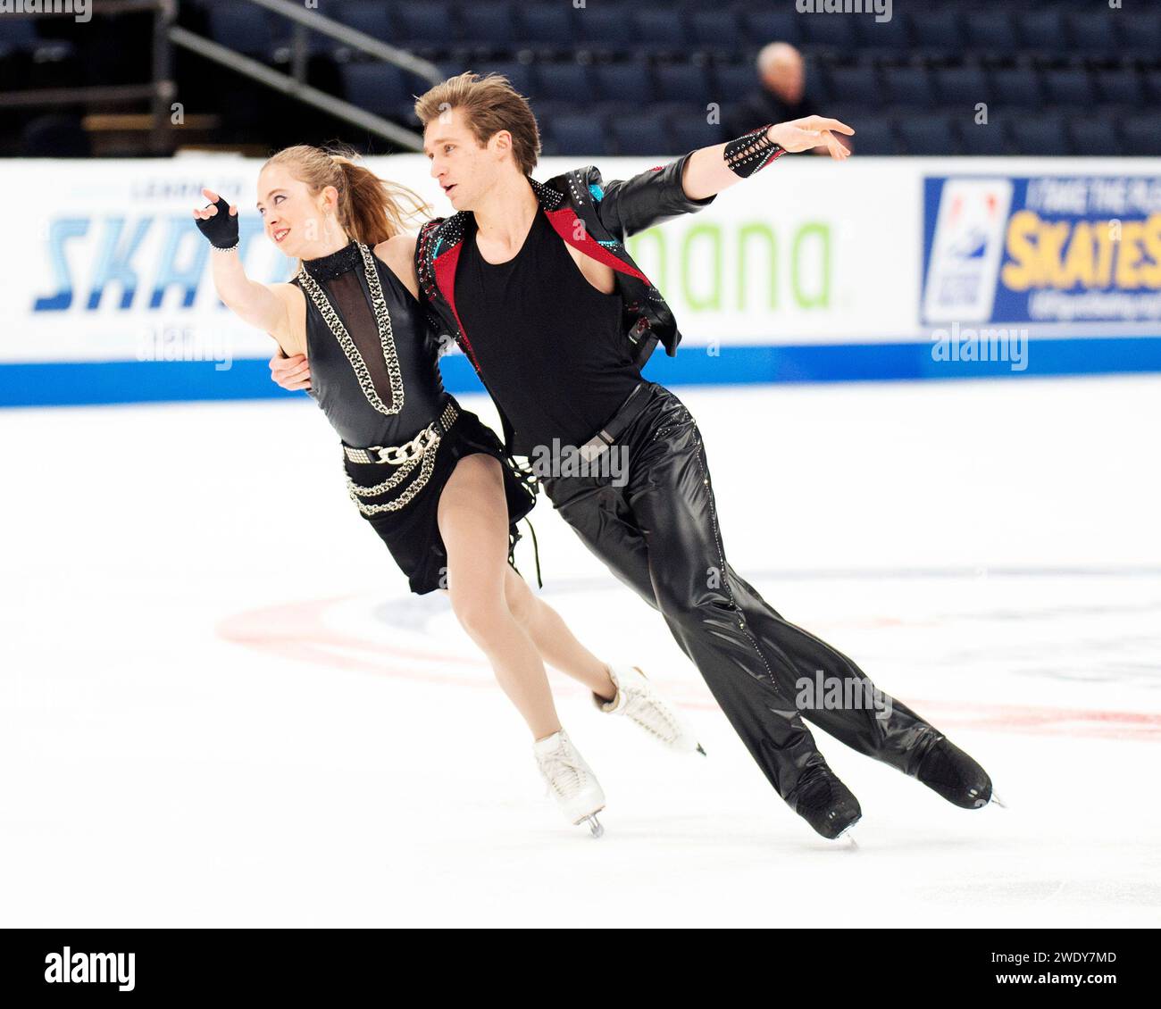 Columbus, Ohio, United States. 22nd January, 2024. Leah Neset and Artem ...