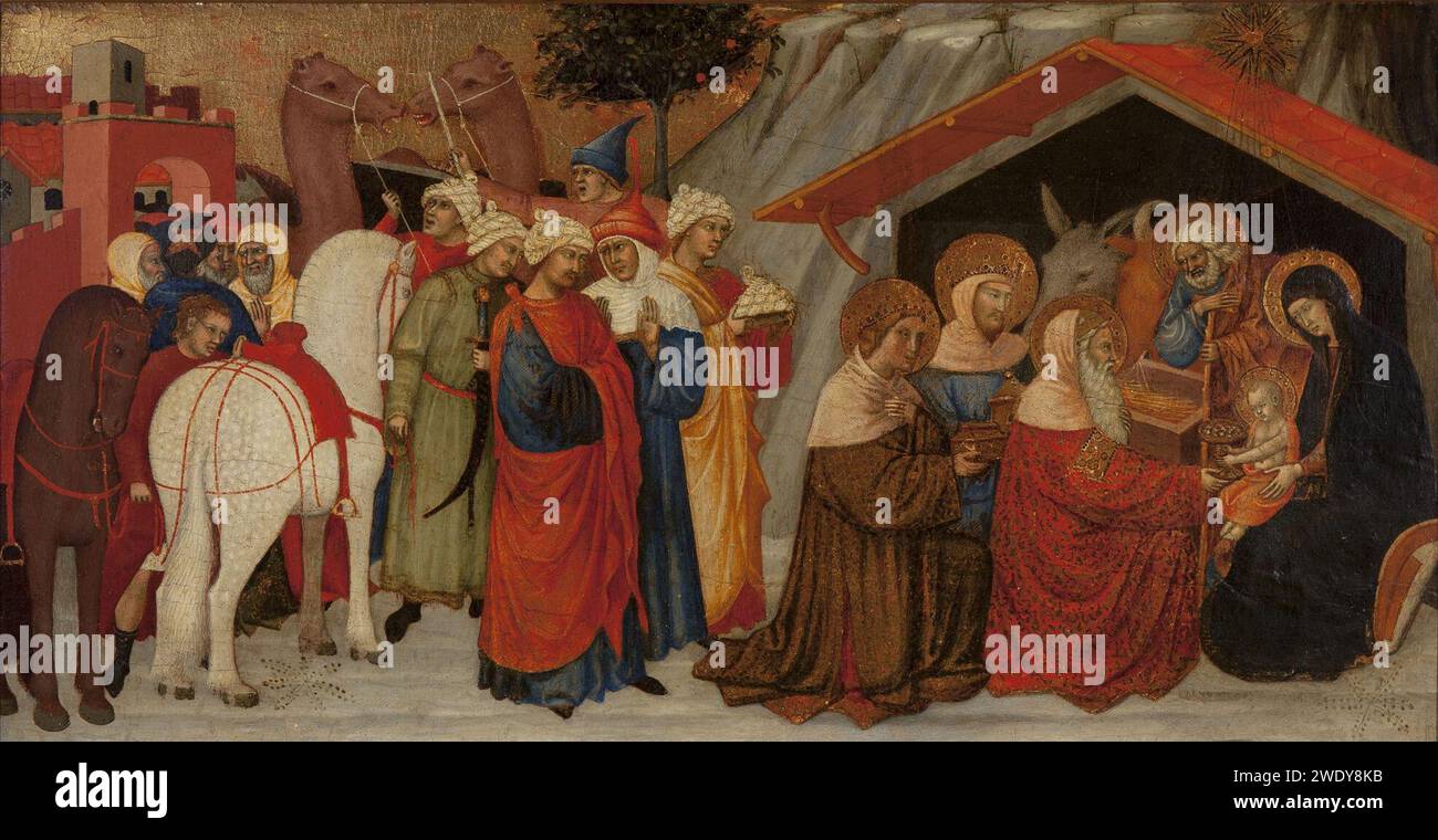 Adoration of the Magi - Andrea Vanni (New Orleans Mus of Art 61.61 ...