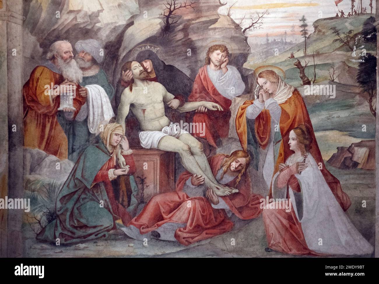 Deposizione di gesu nel sepolcro hi-res stock photography and images ...