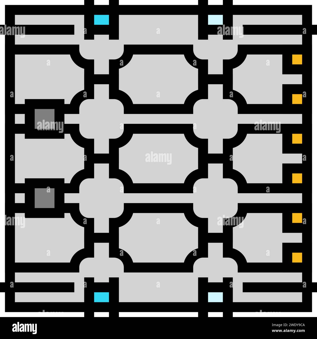 photonics quantum technology color icon vector illustration Stock ...
