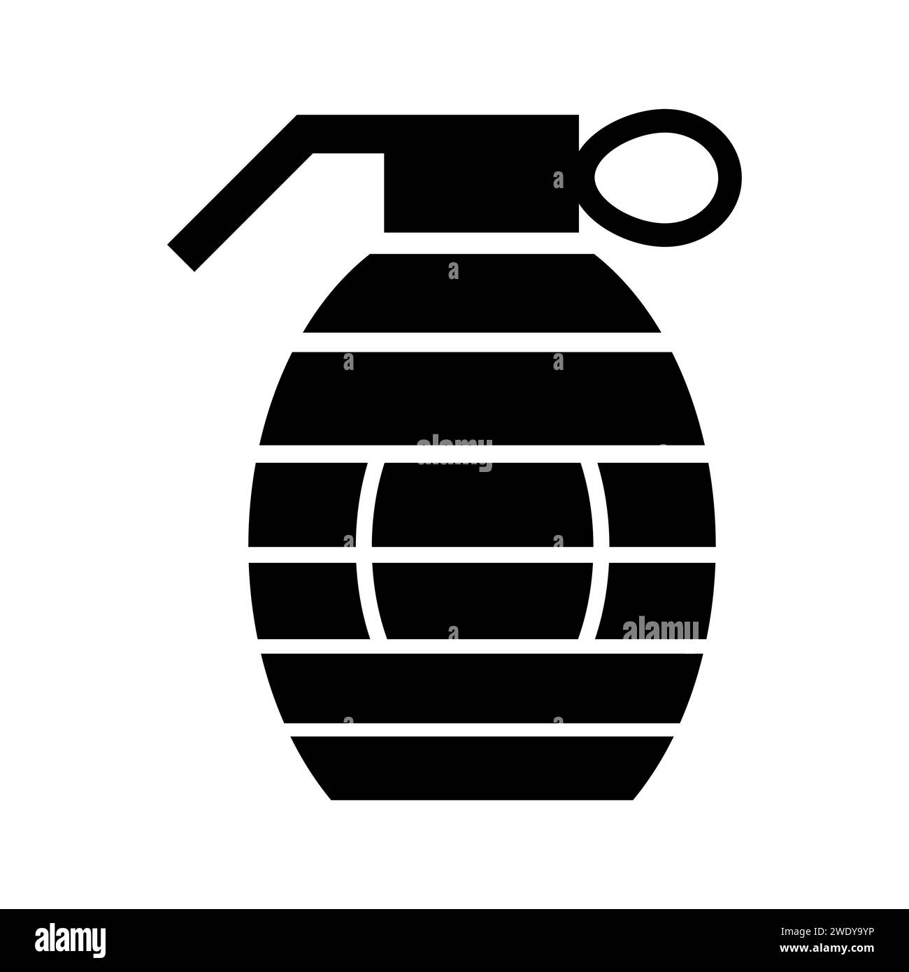 Grenade icon. Bomb symbol. Vector illustration Stock Vector Image & Art ...