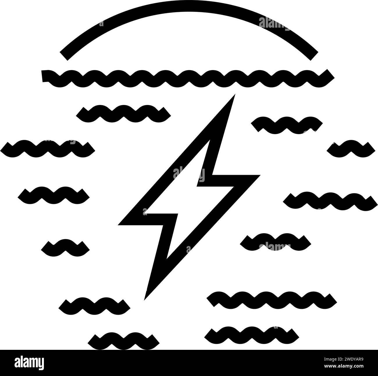 wave energy converter tidal line icon vector. wave energy converter ... wave energy converter tidal line icon vector. wave energy converter ...