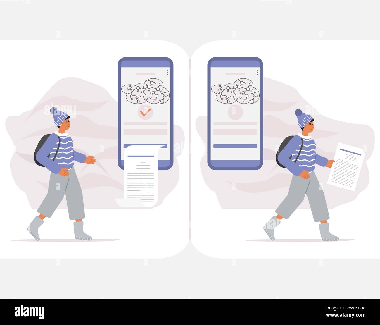 Person uses an artificial intelligence chatbot developed by OpenAI ...