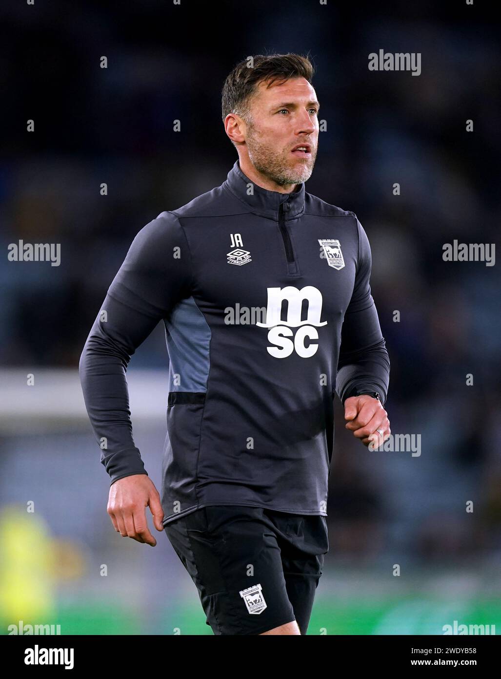 Ipswich Town fitness coach Jon Ashton ahead of the Sky Bet Championship ...