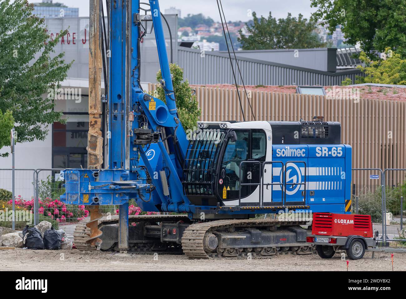 Soilmec piling rig hi-res stock photography and images - Alamy