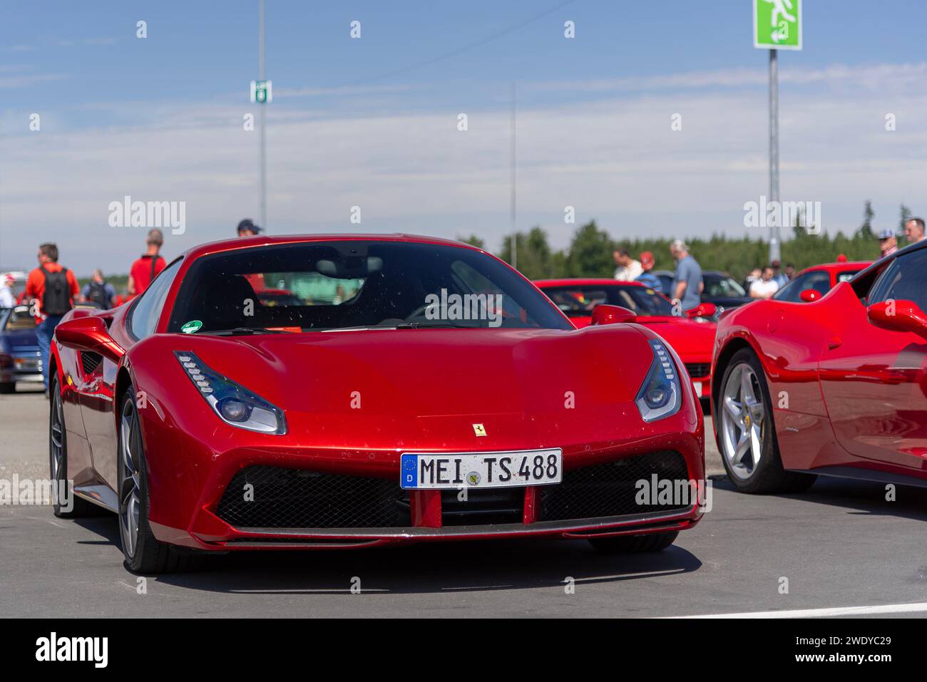 Nürburg, Germany - Nürburgring - FRD round of 2019 Ferrari Challenge ...