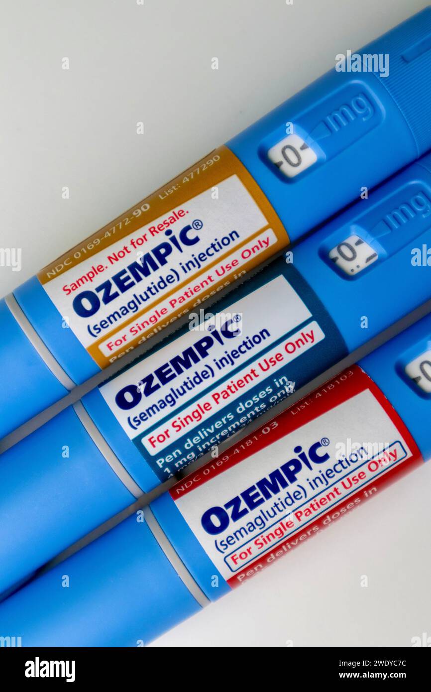 Semaglutide peptide hi-res stock photography and images - Alamy