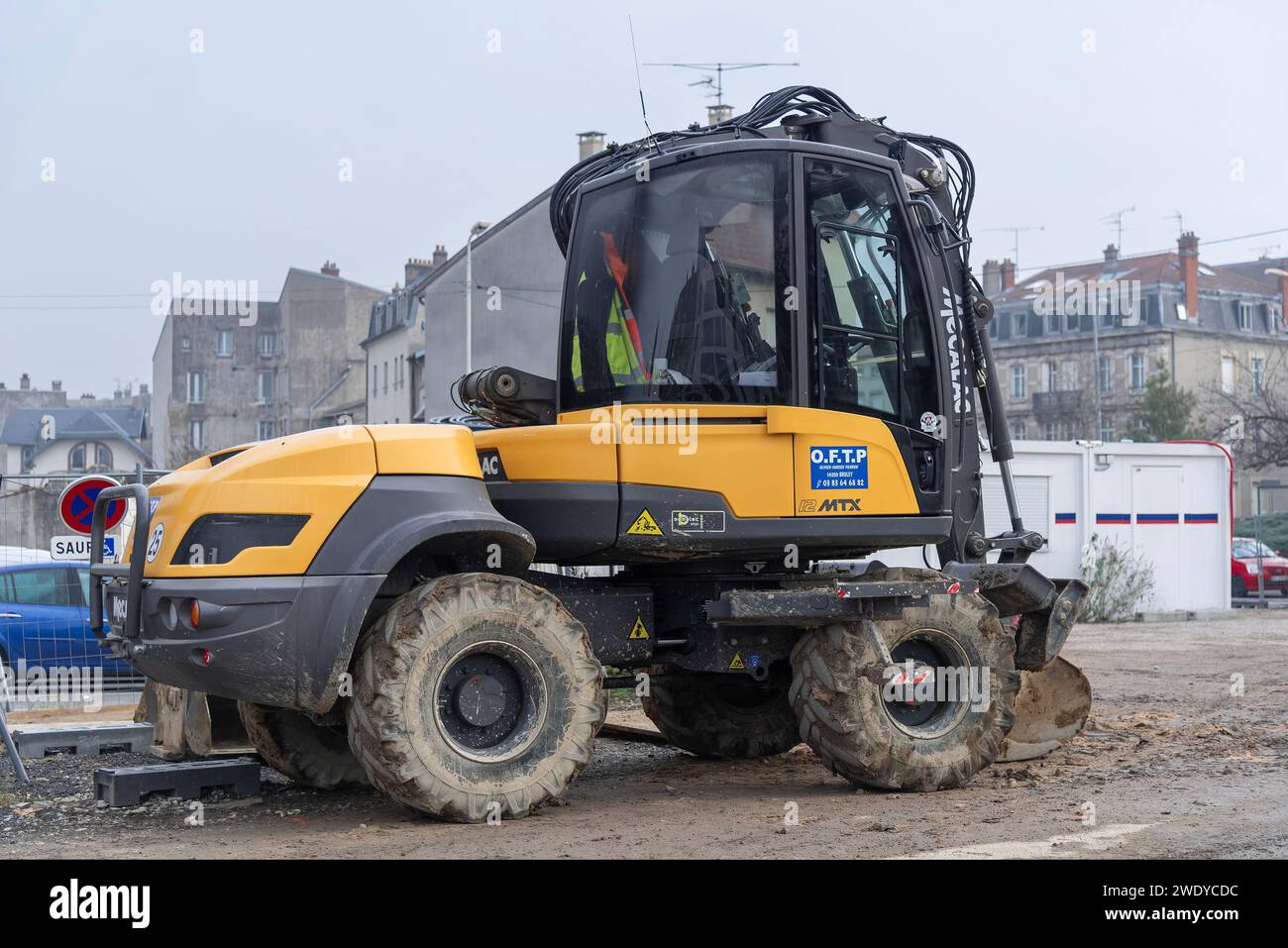 Mecalac Logo Mecalac Wheel Excavator, Used Mecalac Wheel Excavator For