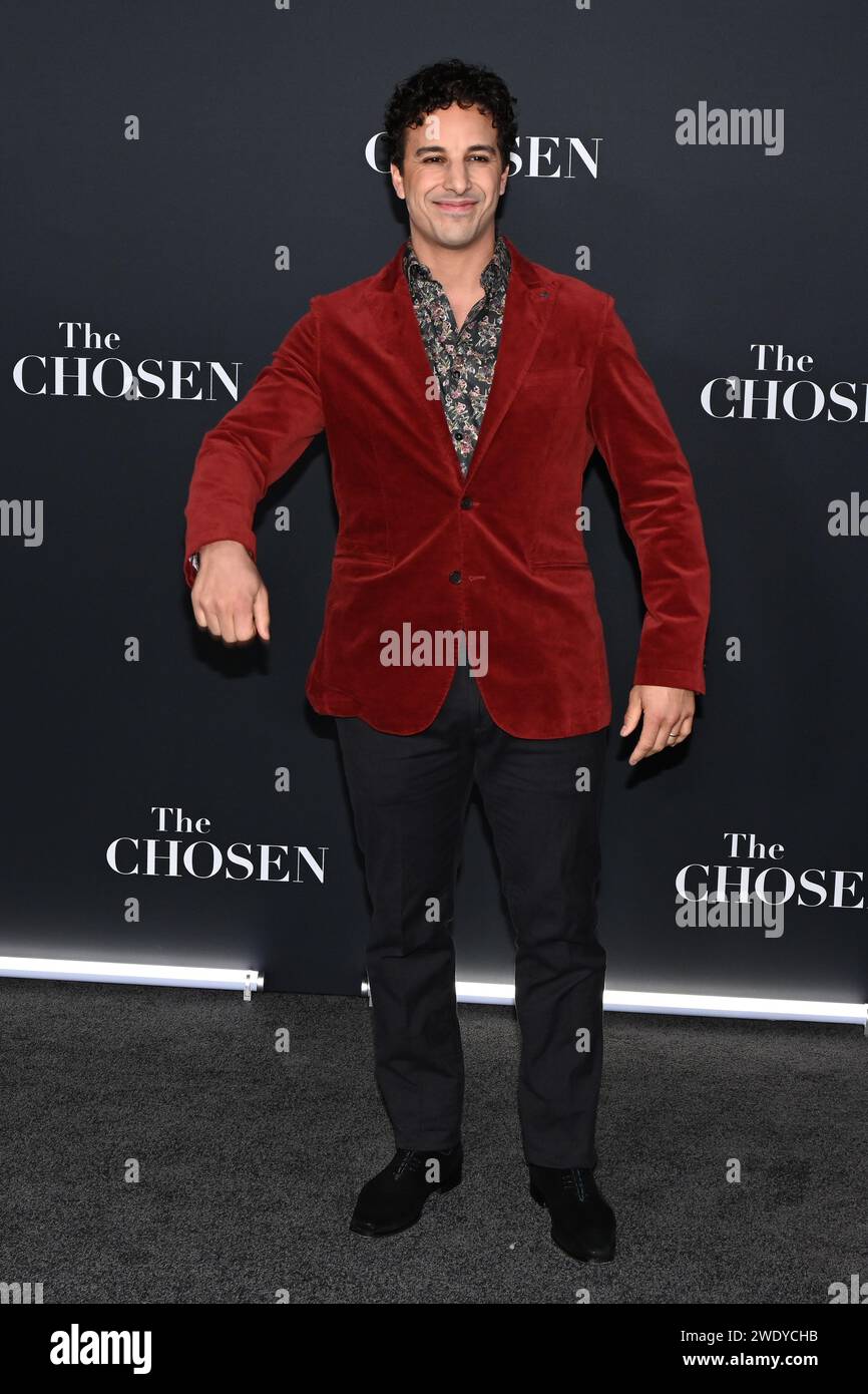 London, UK. 22nd Jan, 2024. Alaa Safi attends the Global Premiere of ...