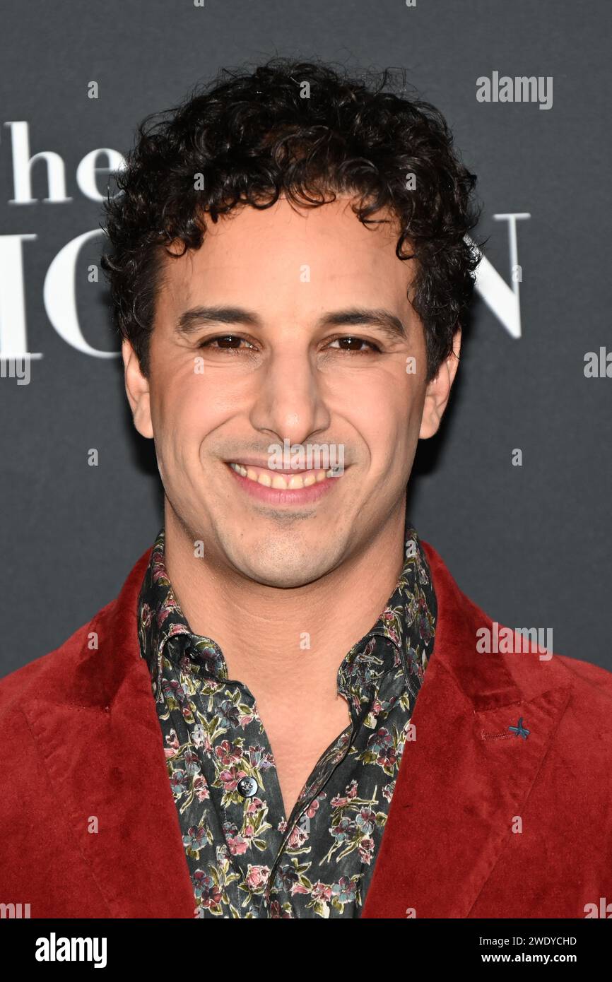 London, UK. 22nd Jan, 2024. Alaa Safi attends the Global Premiere of ...