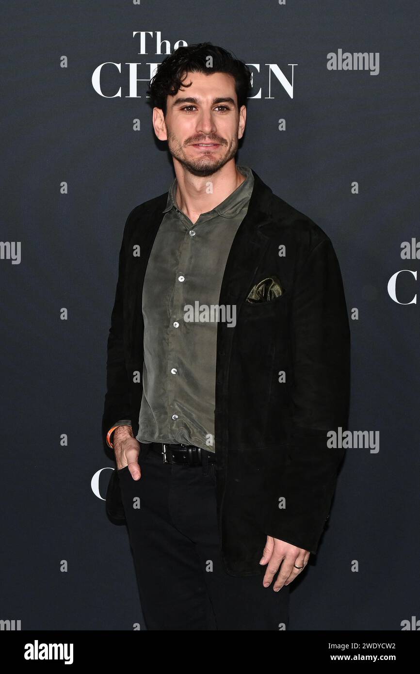 London, UK. 22nd Jan, 2024. George Harrison Xanthis attends the Global ...