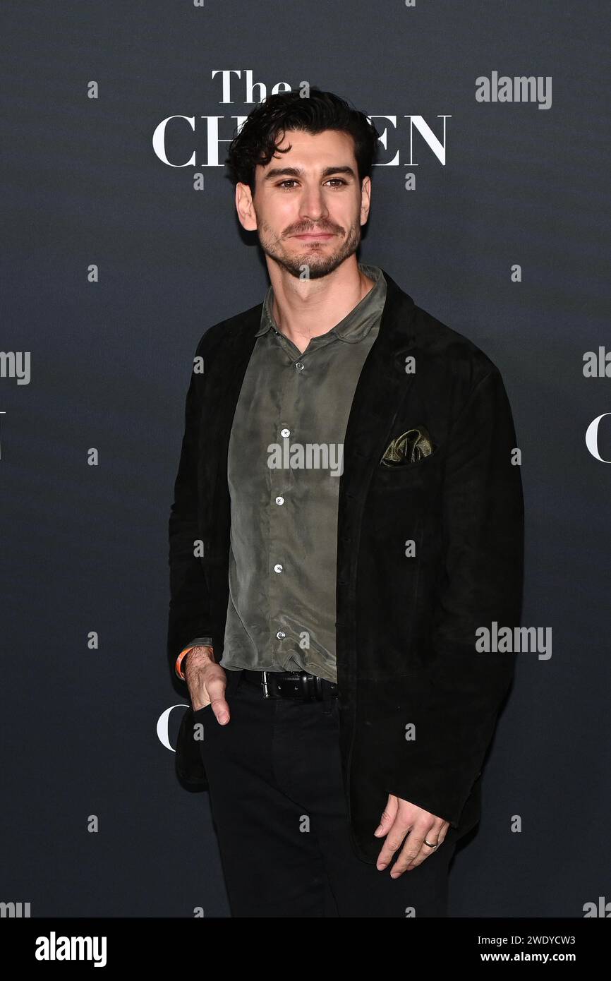 London, UK. 22nd Jan, 2024. George Harrison Xanthis attends the Global ...