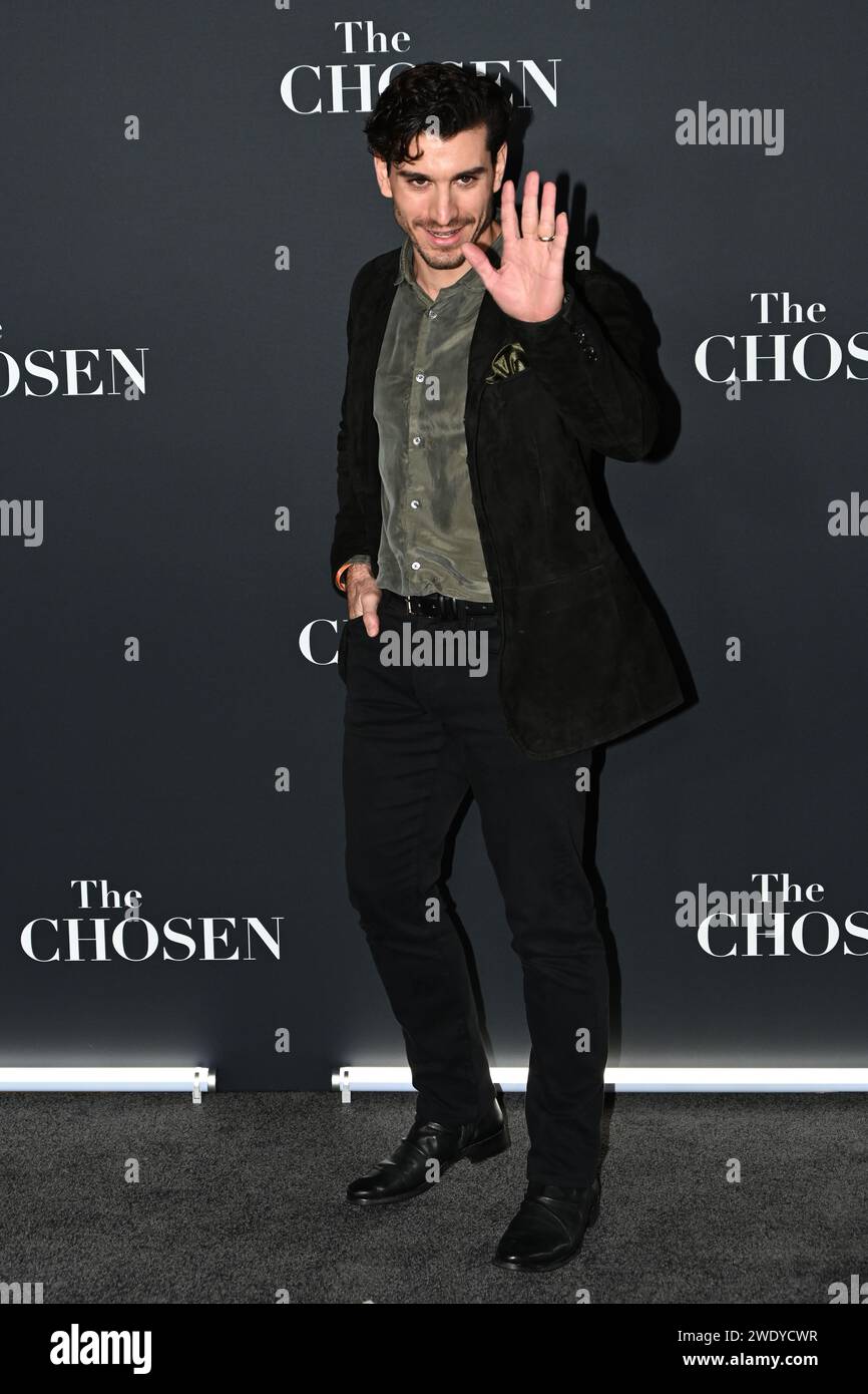 London, UK. 22nd Jan, 2024. George Harrison Xanthis attends the Global ...