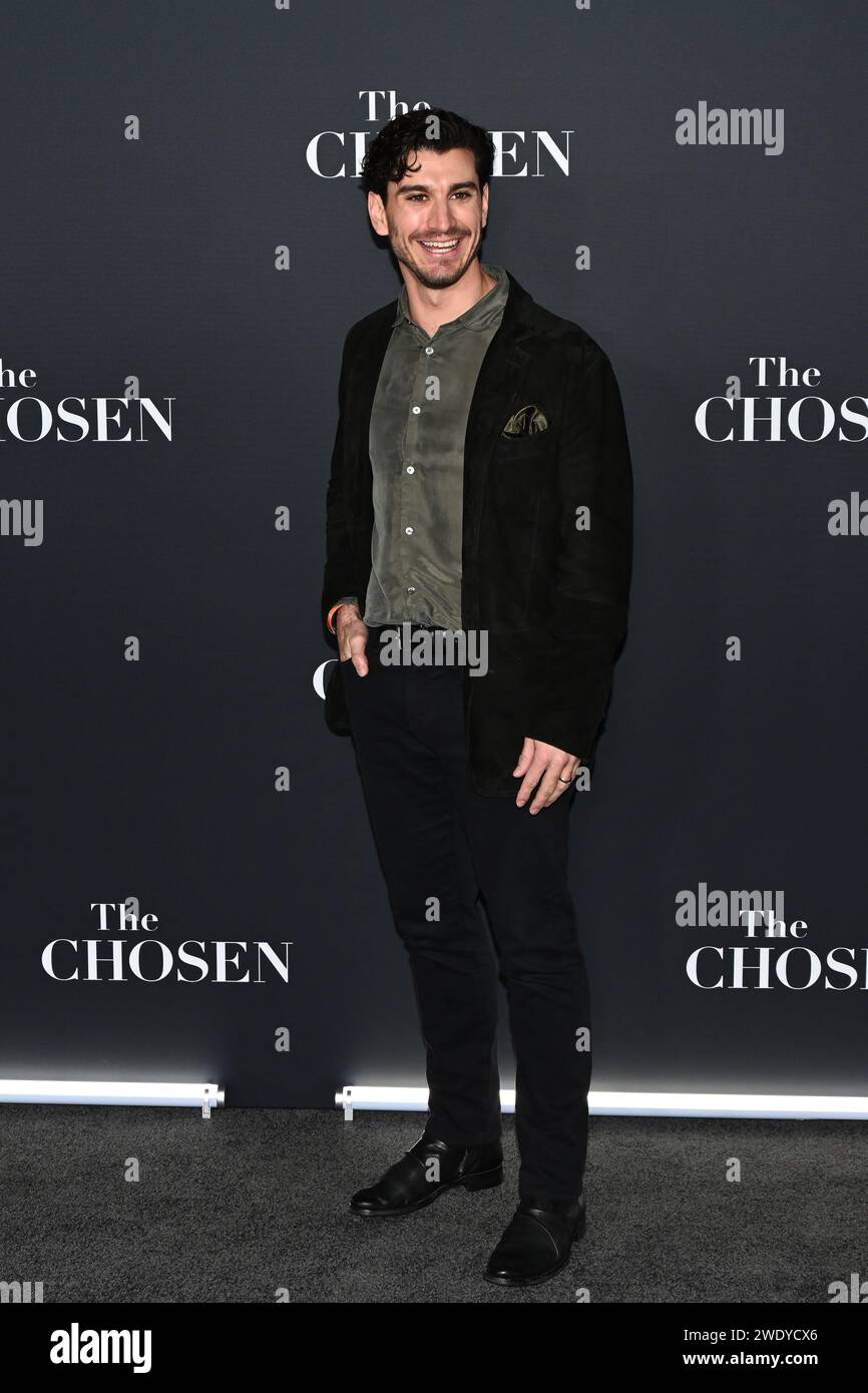 London, UK. 22nd Jan, 2024. George Harrison Xanthis attends the Global ...