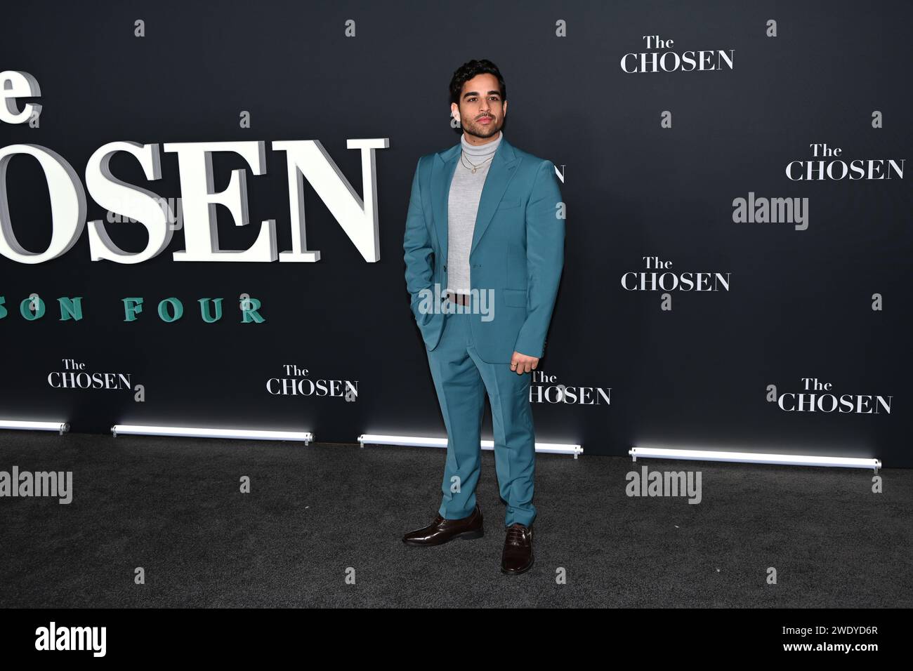 London, UK. 22nd Jan, 2024. Paras Patel attends the Global Premiere of ...