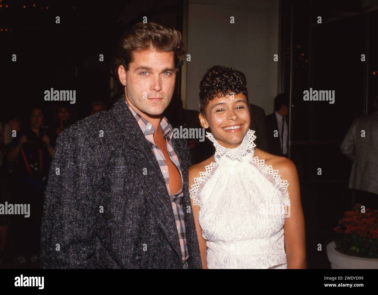 Ray Liotta and Troy Beyer Circa 1980's Credit: Ralph Dominguez ...