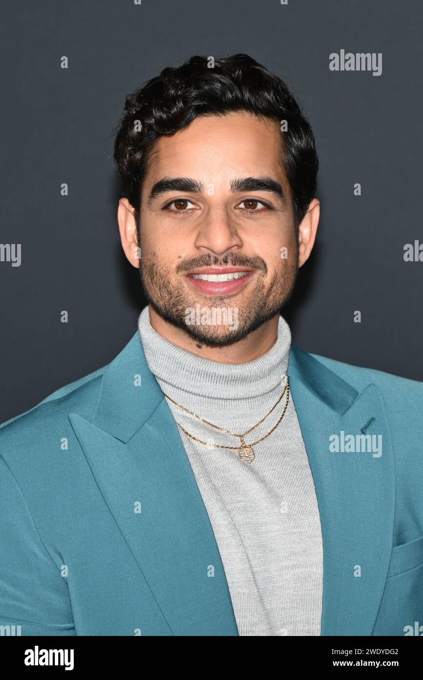 London, UK. 22nd Jan, 2024. Paras Patel attends the Global Premiere of ...