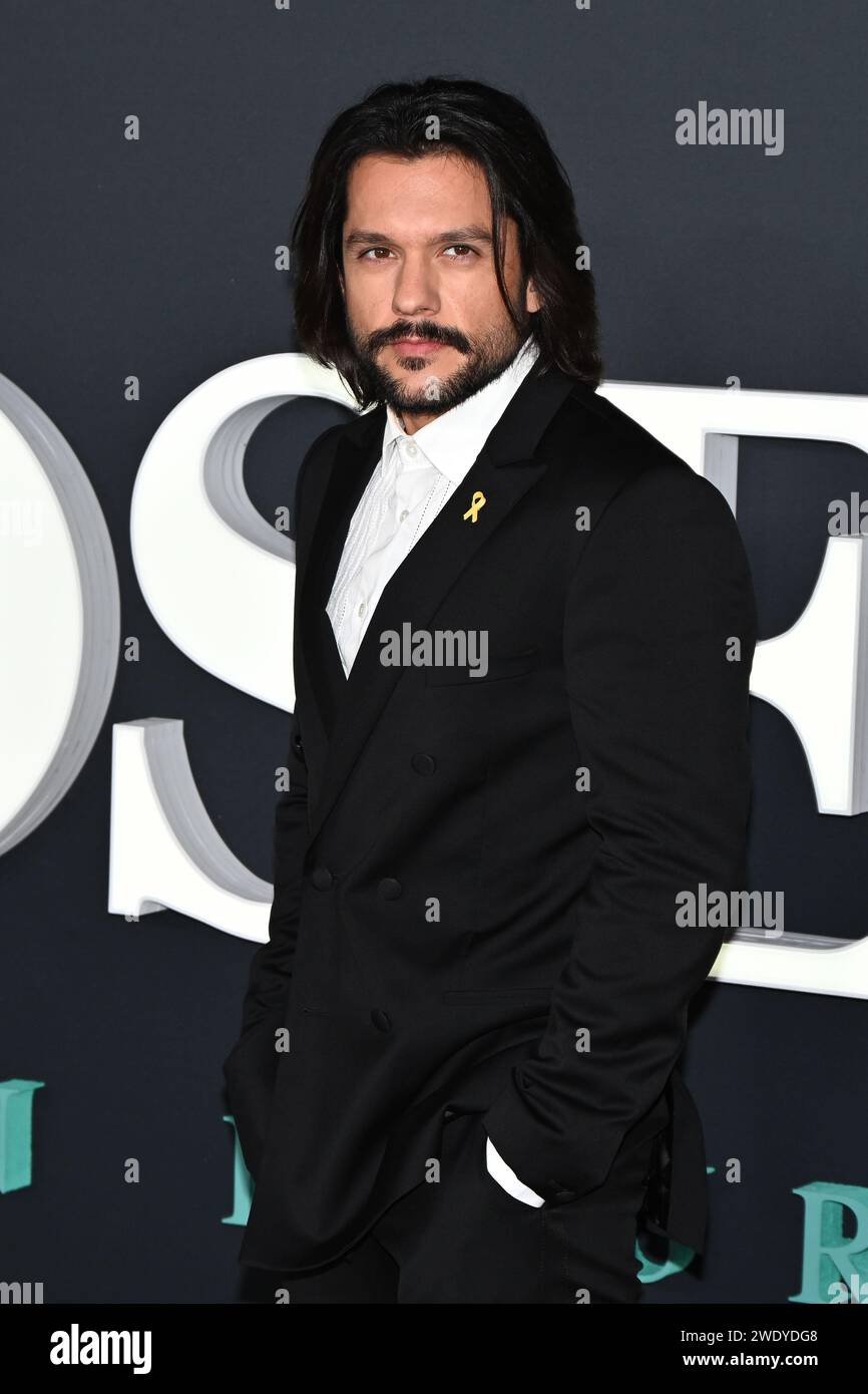 London, UK. 22nd Jan, 2024. Shahar Isaac attends the Global Premiere of ...