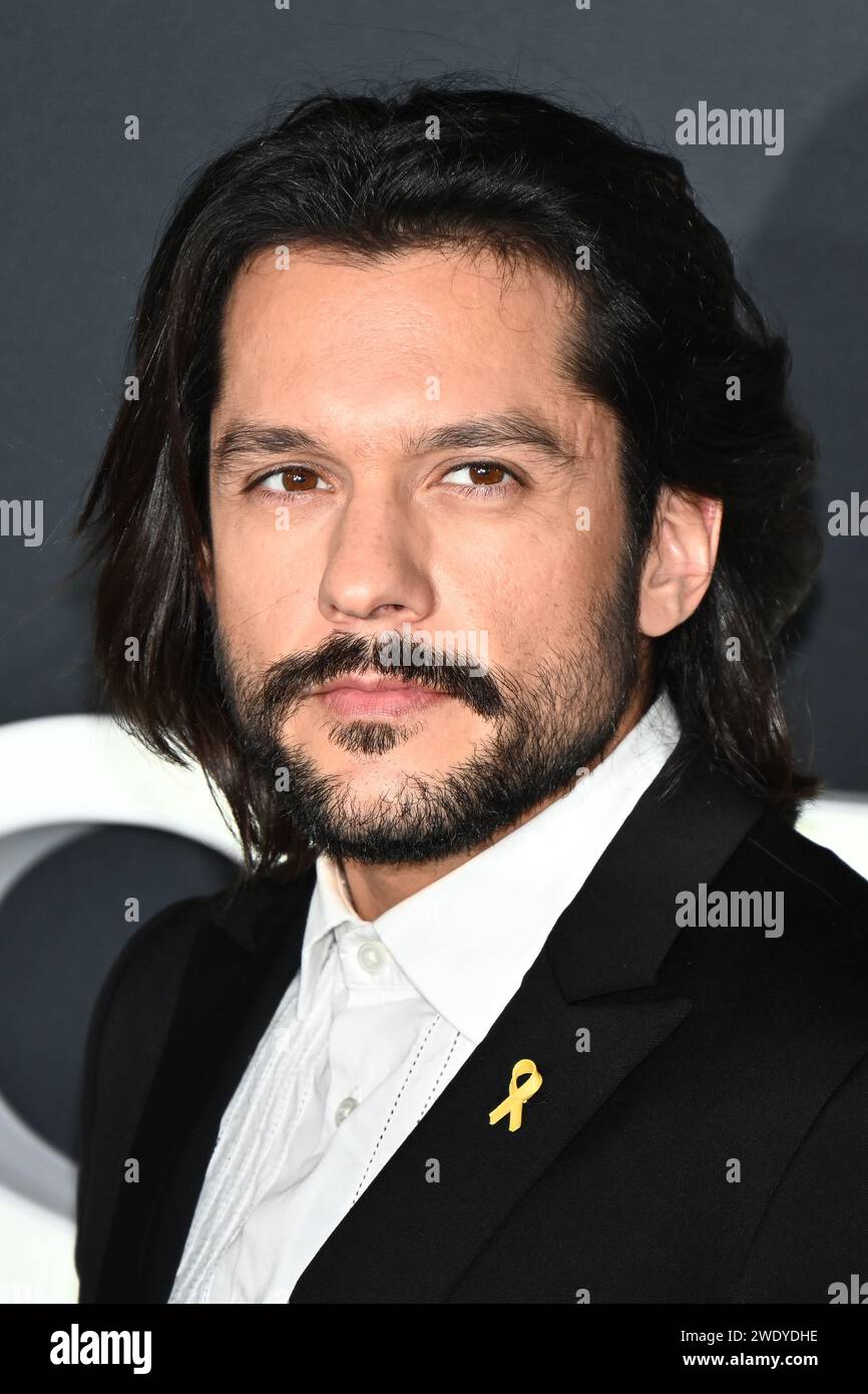 London, UK. 22nd Jan, 2024. Shahar Isaac attends the Global Premiere of ...