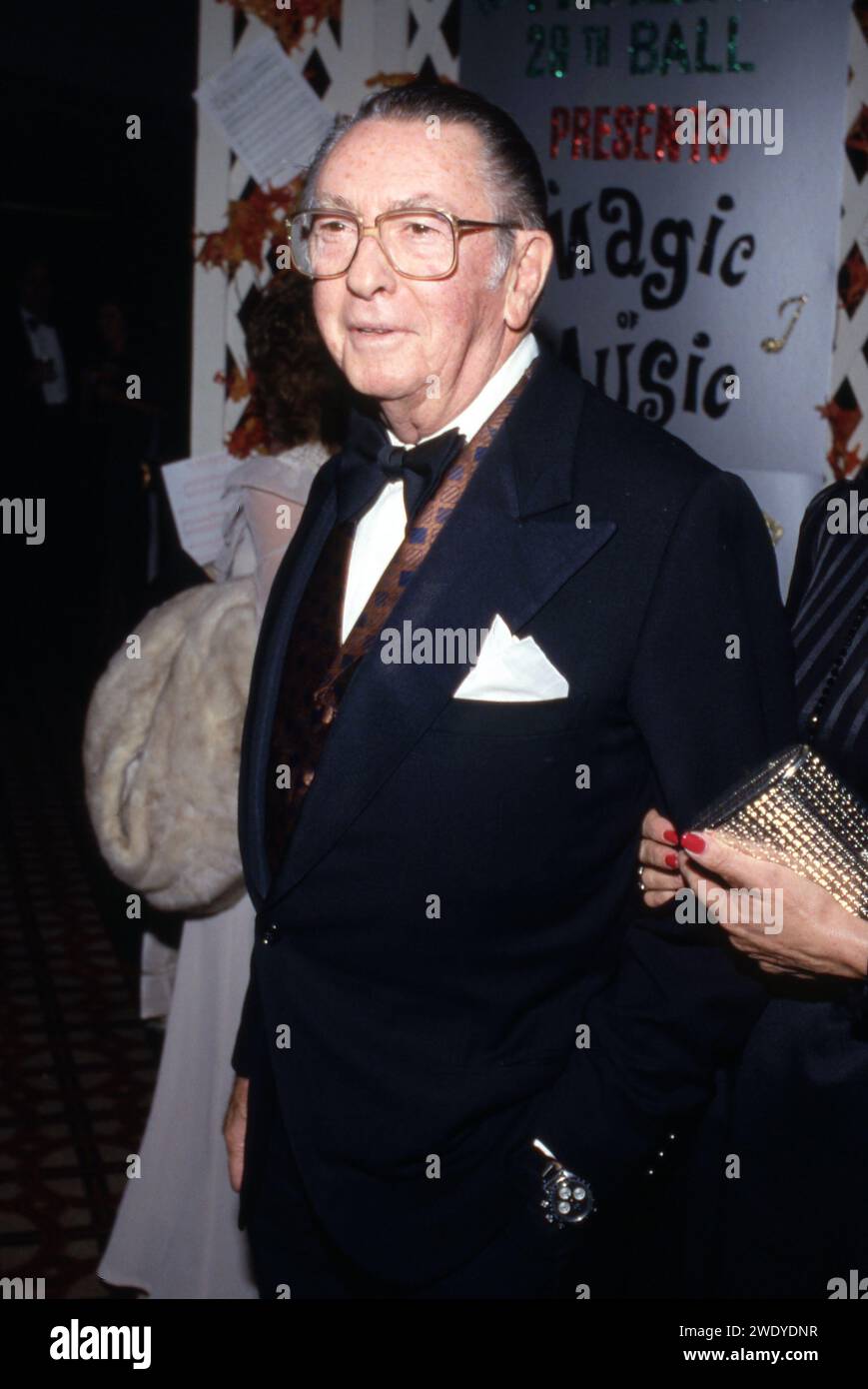 Macdonald Carey January 1989 Credit: Ralph Dominguez/MediaPunch Stock ...